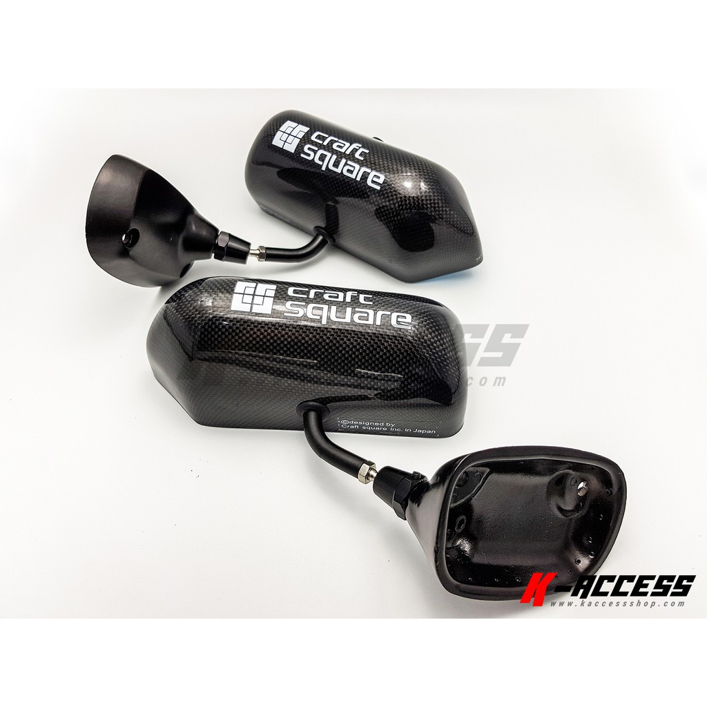 กระจก Craft Square GT - Carbon แท้ กระจกตร้าฟ สแควร์ จีที คาร์บอนแท้ ...