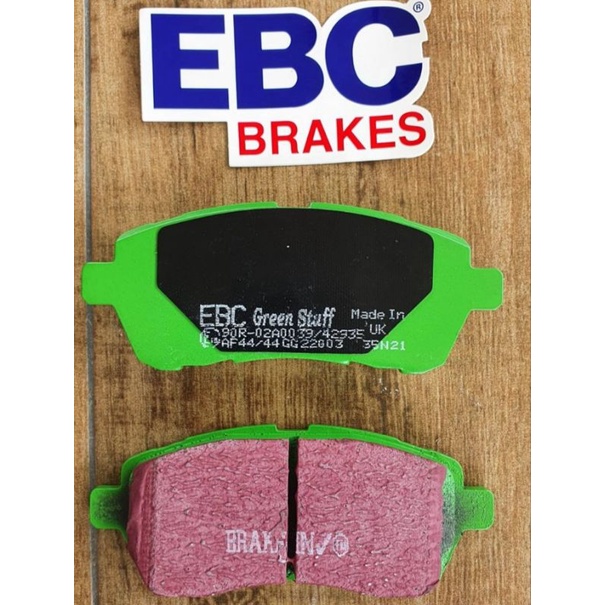 ผ้าเบรค EBC Brakes/ ผ้าหน้า Mazda 2 ปี 10-13, Ford Fiesta, Suzuki Swift ...