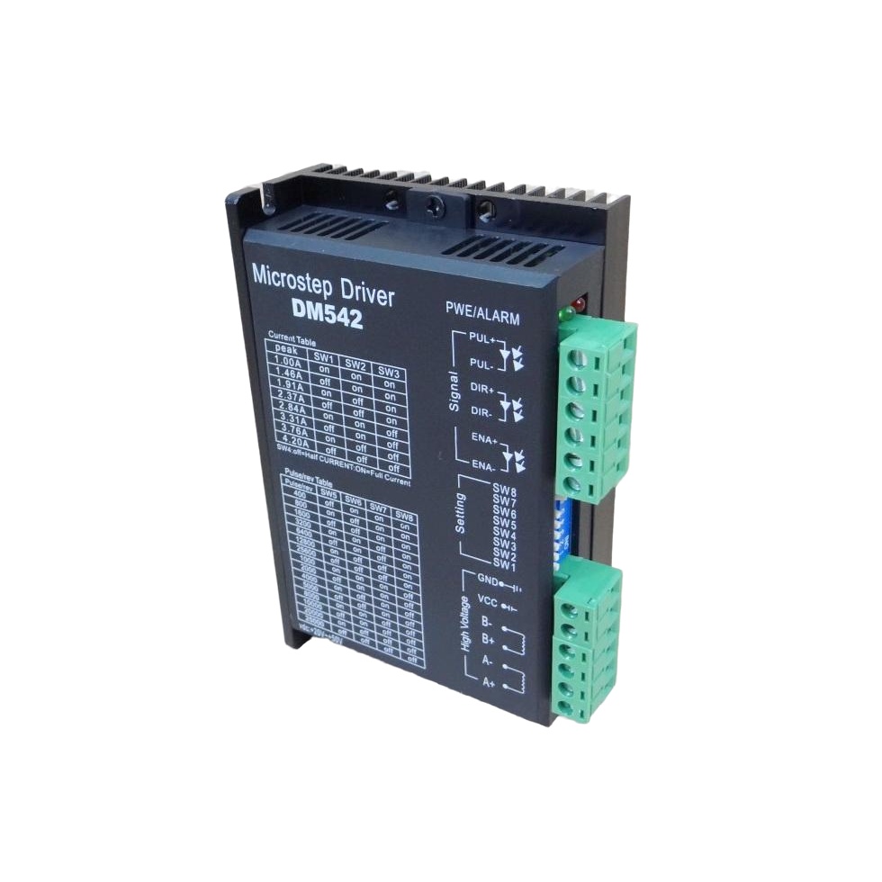 DM542 (Jiawen ฝาครอบพลาสติก) Microstep Driver Peak 4.2A, 20-50 VDC 2-phase | Shopee Thailand