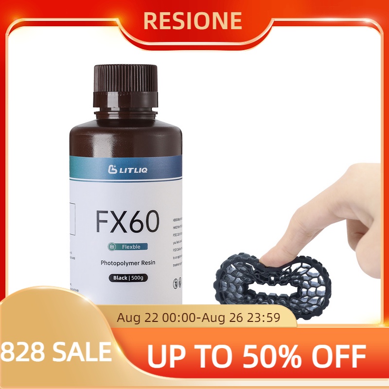 LITLIQ FX60 Flexible Rubber Like Printer 3d UV Resin For Elegoo ...