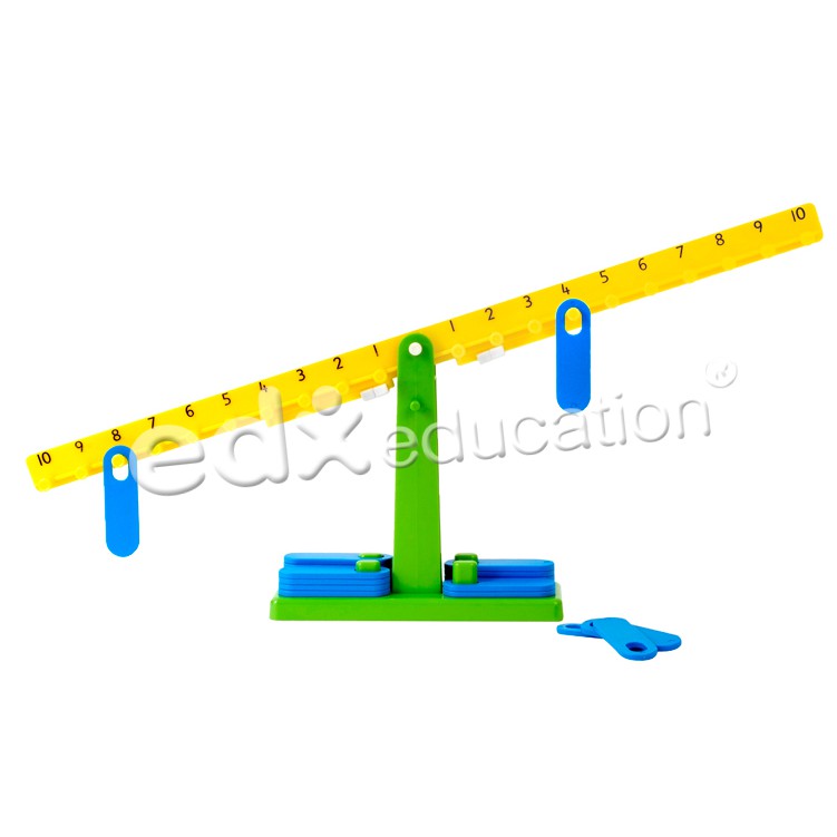 คานชั่งตัวเลขพร้อมแผ่นน้ำหนัก-ชุดพกพา (Mini Math Balance) | Shopee Thailand