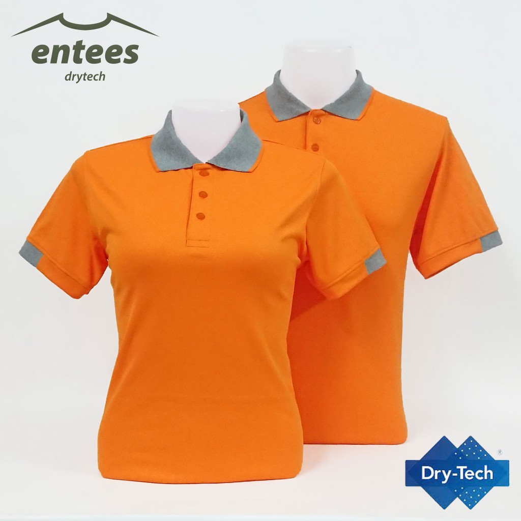 เสื้อโปโล DryTech X2 สีส้ม | Shopee Thailand