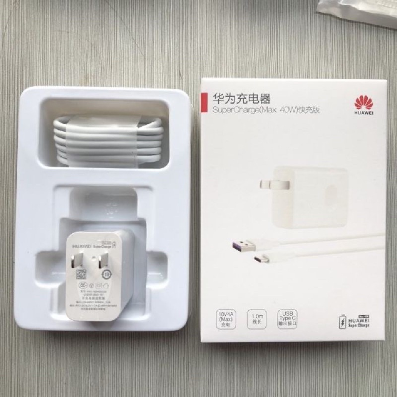 Huawei Adapter Supercharge 40w (SuperCharge/FCP) | Shopee Thailand