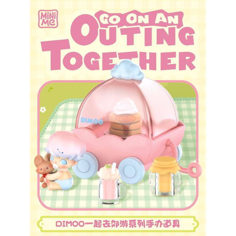 [Asari] Popmart DIMOO Let's Go Outing Series ลิงค์พื้นฐาน | Shopee Thailand