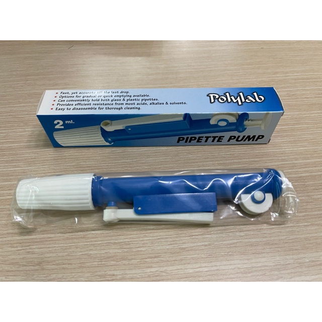 Pipette Pump Blue 0-2 ML Green 0-10ML Red 0-25ML ยี่ห้อ Polylab ประเทศ ...