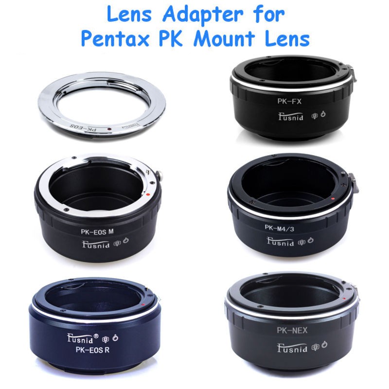 Lens Mount Adapter for Pentax PK Mount Lens PK-EOS, PK-EOSM, PK-EOSR ...
