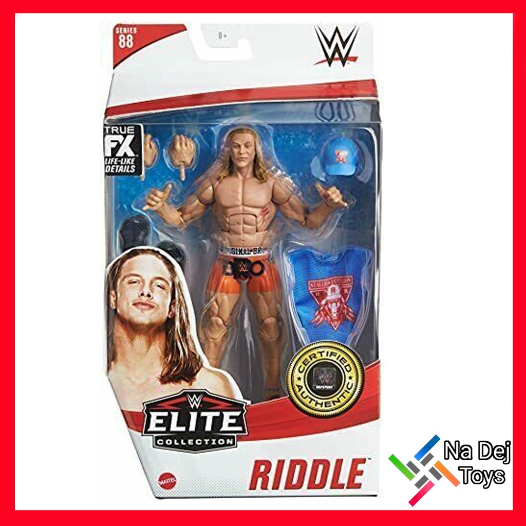 Mattel WWE Elite Collection 88 Riddle 6" Figure มวยปลํ้า อิลิท คอเล ...