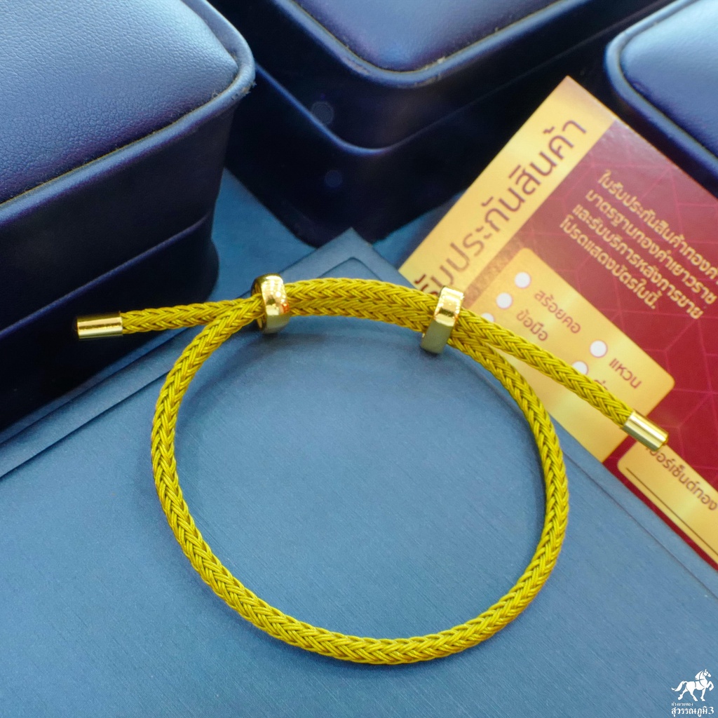 กำไลสลิง DIY ชุดอะไหล่กำไลข้อมือร้อยปี่เซียะ สาย 1.8 มิล 2 มิล 2.5 มิล ...