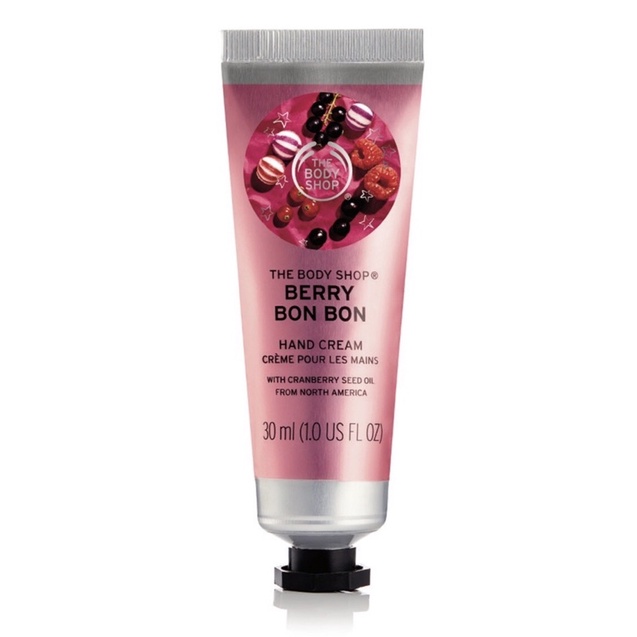 ของแท้💯 THE BODY SHOP Hand Cream Berry Bon Bon 30 ml. | Shopee Thailand