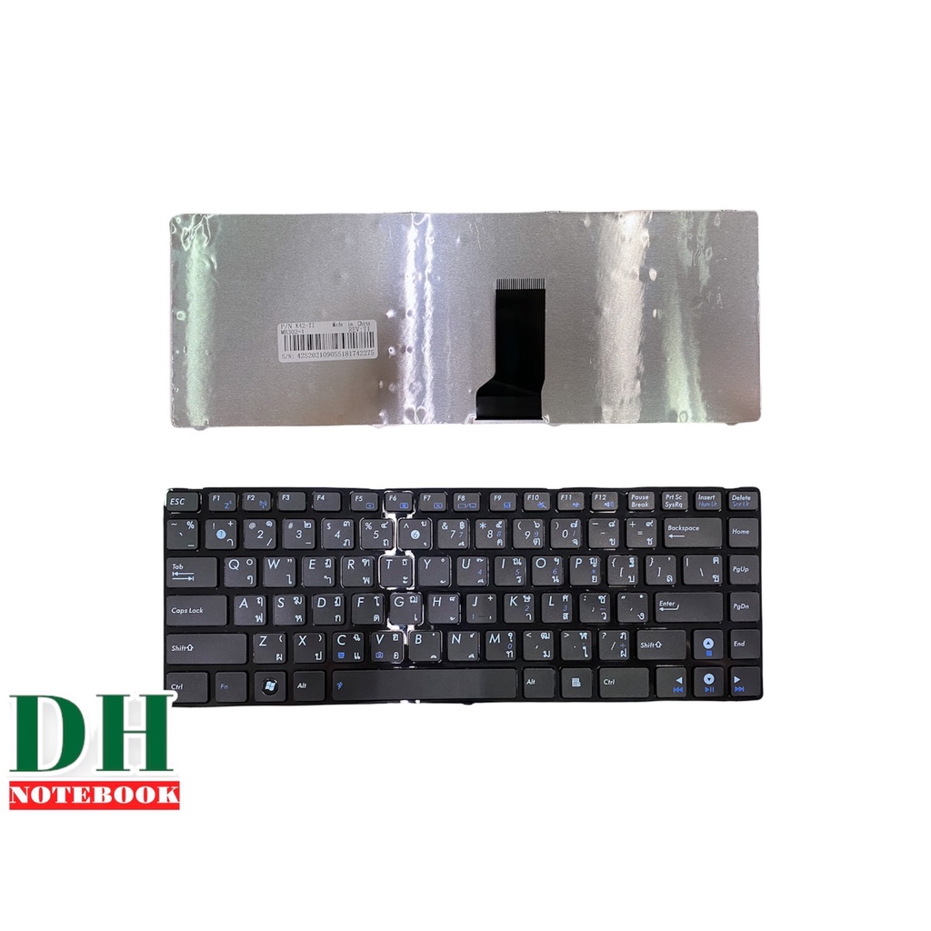 คีย์บอร์ดโน๊ตบุ๊ค keyboard Asus A42F A42J A42S A43S K42J K43S K43E UL30 ...