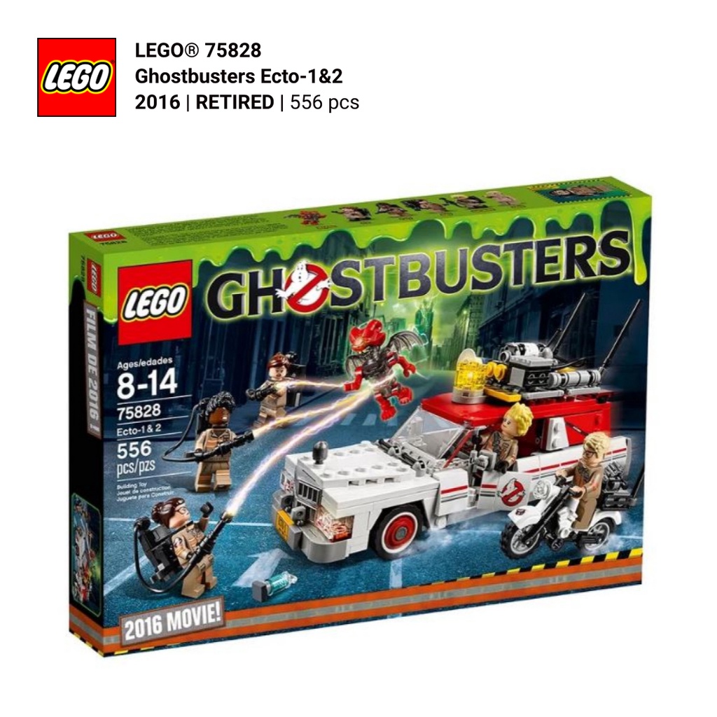 Lego 75828 Ghostbusters Ecto1&2 (2016) | Shopee Thailand