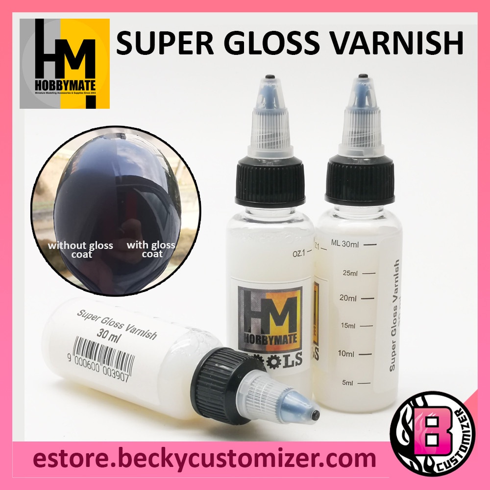Hobbymate Super Gloss Varnish (30ml) | Shopee Thailand