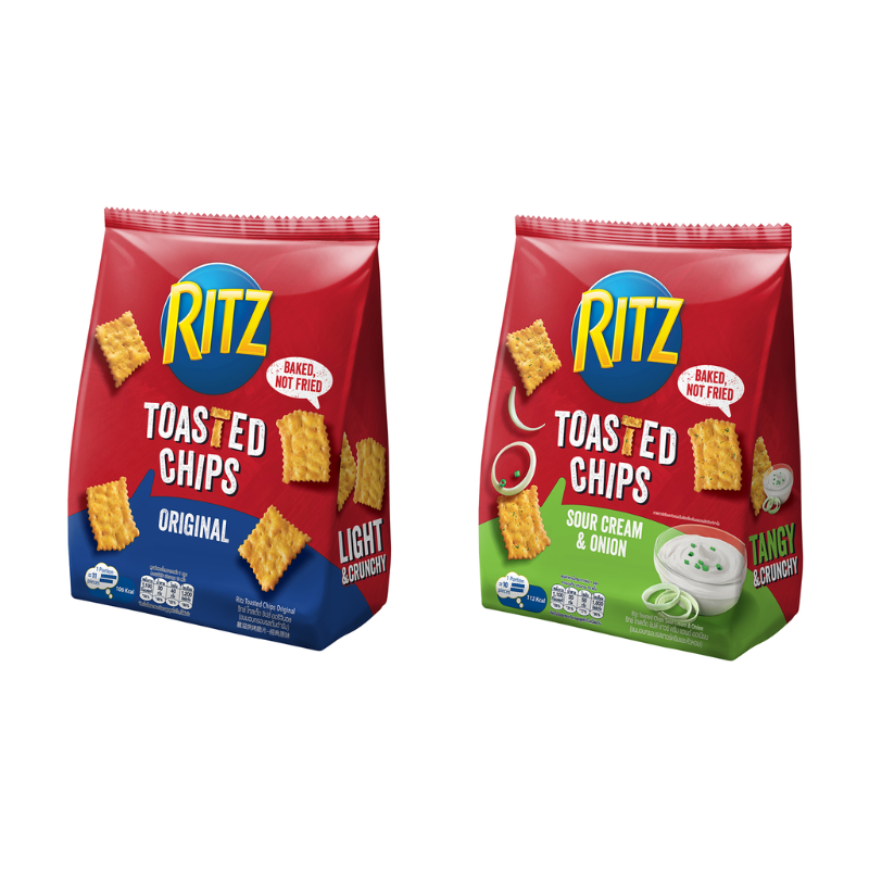Ritz Toasted Chips ริทซ์ โทสเต็ด ชิปส์ 229 กรัม (เลือกรสได้) | Shopee ...