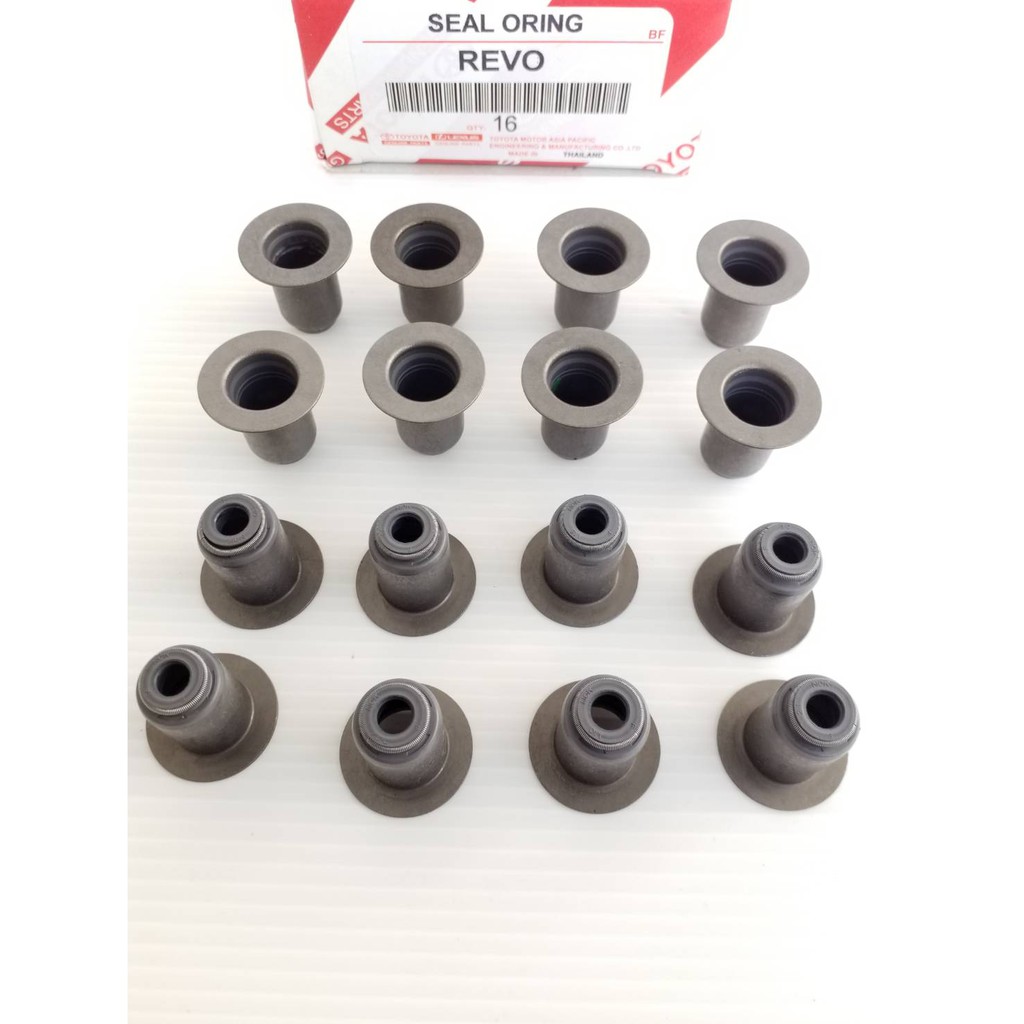 ซีลหมวกวาล์ว รีโว่ (1 ชุด = 16 ตัว) #90913-T2006 | Shopee Thailand