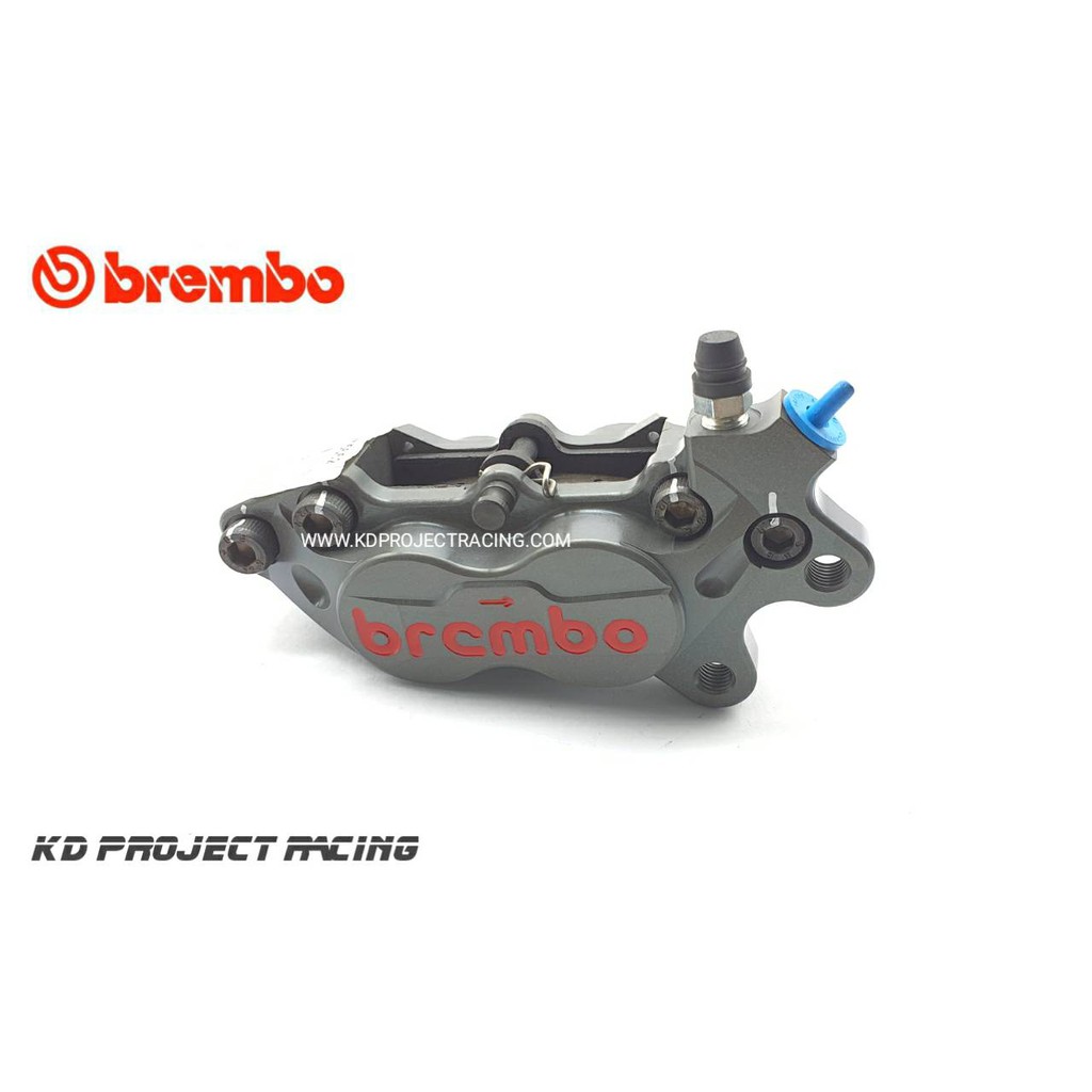 ปั้ม Brembo Racing 4 pot 40mm สีเข้ม และ ดำ แท้ | Shopee Thailand