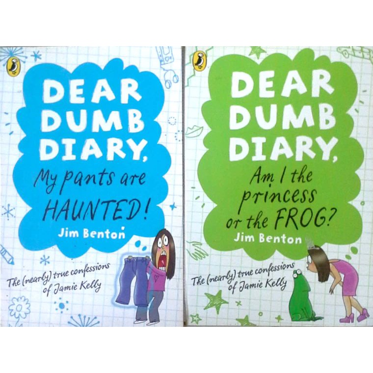 c22 Dear Dumb Diary by Jim Benton หนังสือมือสอง ปกอ่อน | Shopee Thailand