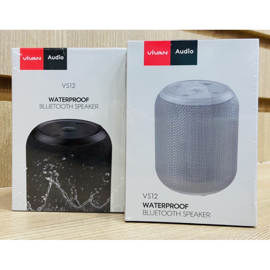 ลำโพงบลูทูธ VIVAN AUDIO รุ่น VS12 WATERPROOF BLUETOOTH SPEAKER | Shopee ...