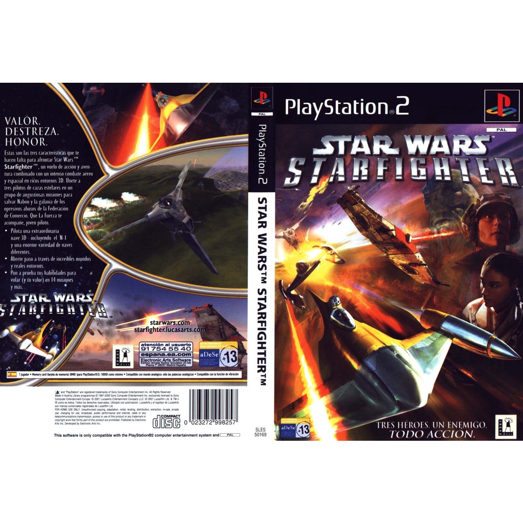 แผ่นเกมส์ PS2 Star Wars Starfighter คุณภาพ ส่งไว (CD) | Shopee Thailand