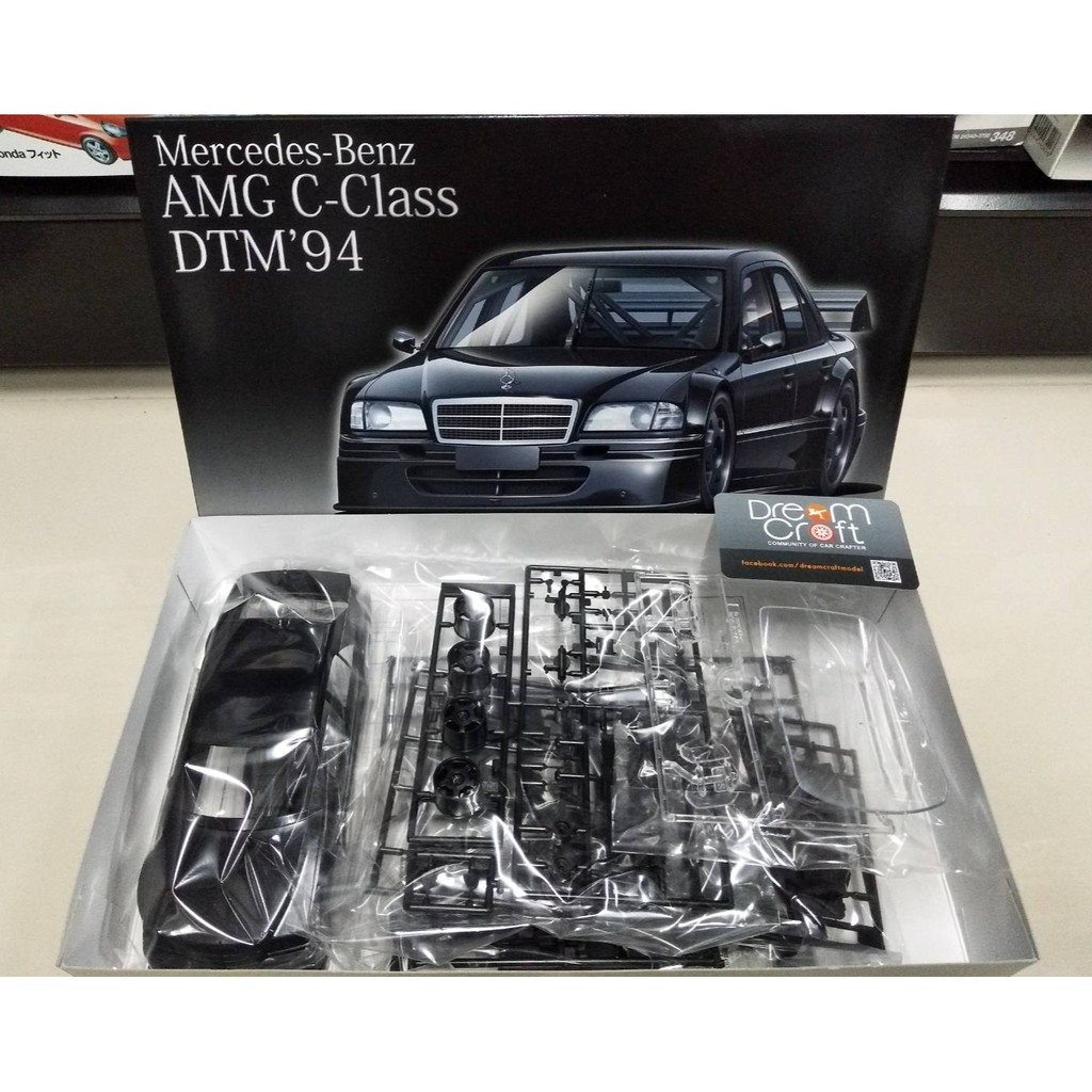 FUJIMI 1/24 BENZ AMG C CLASS DTM 94 (โมเดลรถยนต์ Model DreamCraft ...
