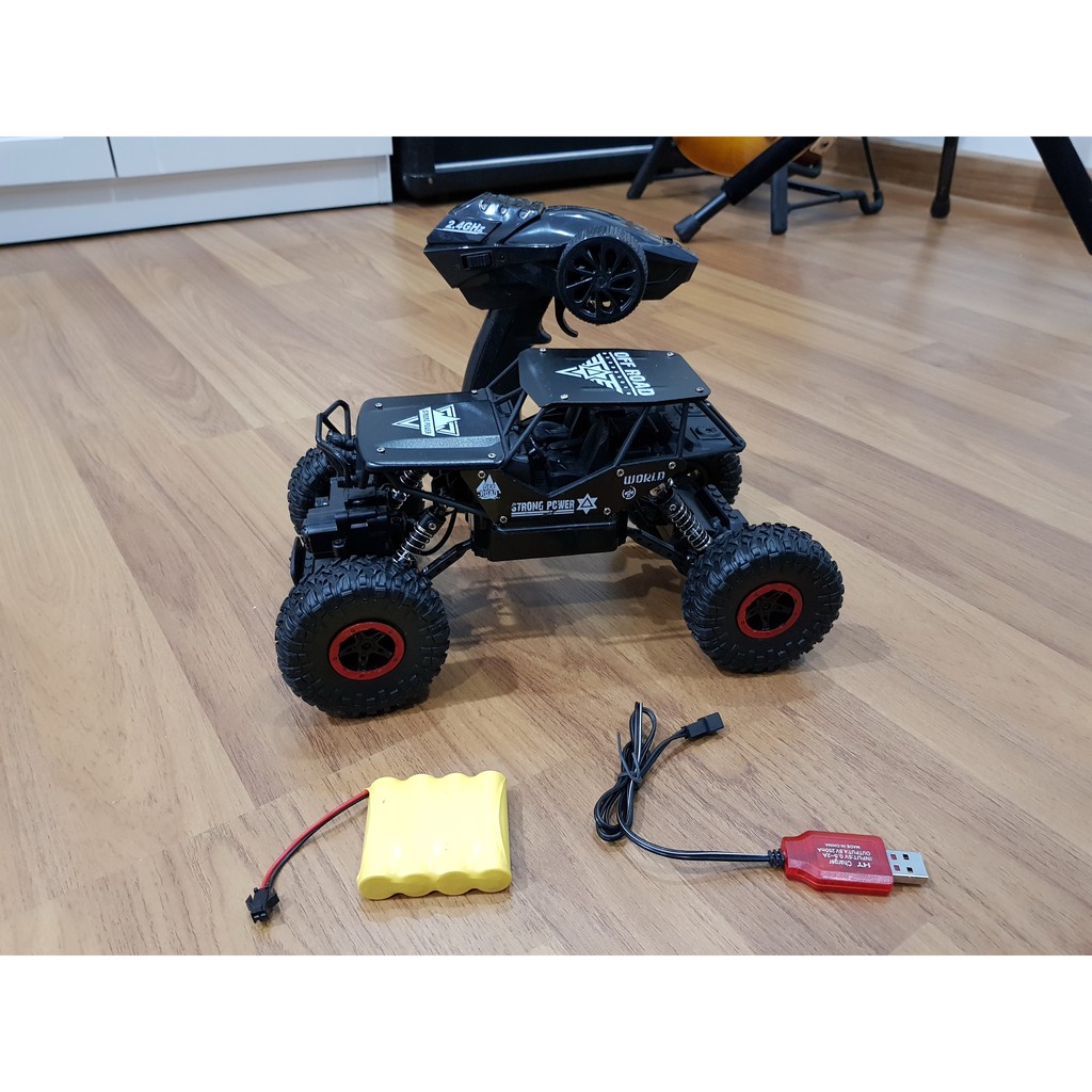 รถบังคับวิทยุ Rock Crawler Monster (ของแท้) | Shopee Thailand