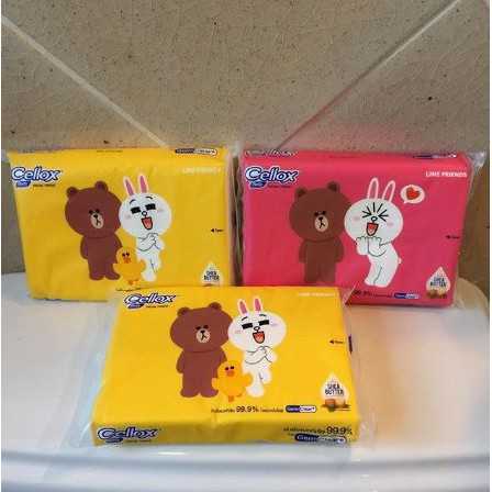 กระดาษทิชชู่ ทิชชู่ ลาย LINE FRIENDS ของ Cellox ของใหม่ มือ 1 ซื้อมา ...
