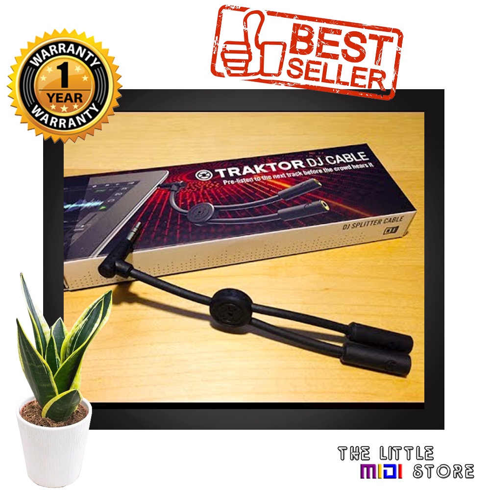 Native Instruments Tractor DJ Cable connation audio media player ระบบ ...
