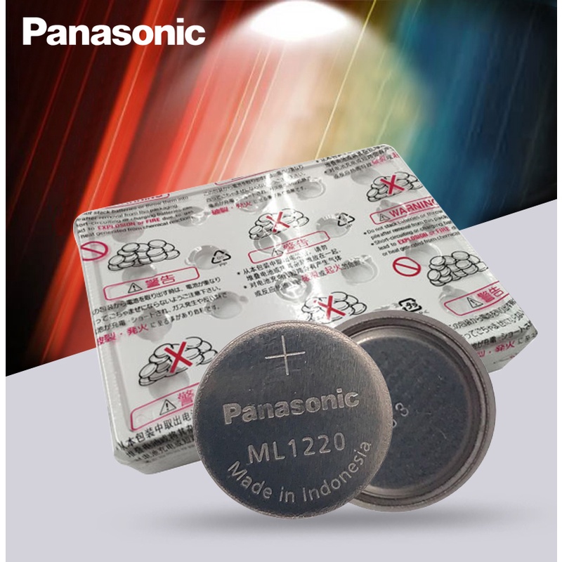 50PCS/Lot Original Panasonic ML1220 3V ML 1220 Rechargeable CMOS RTC ...