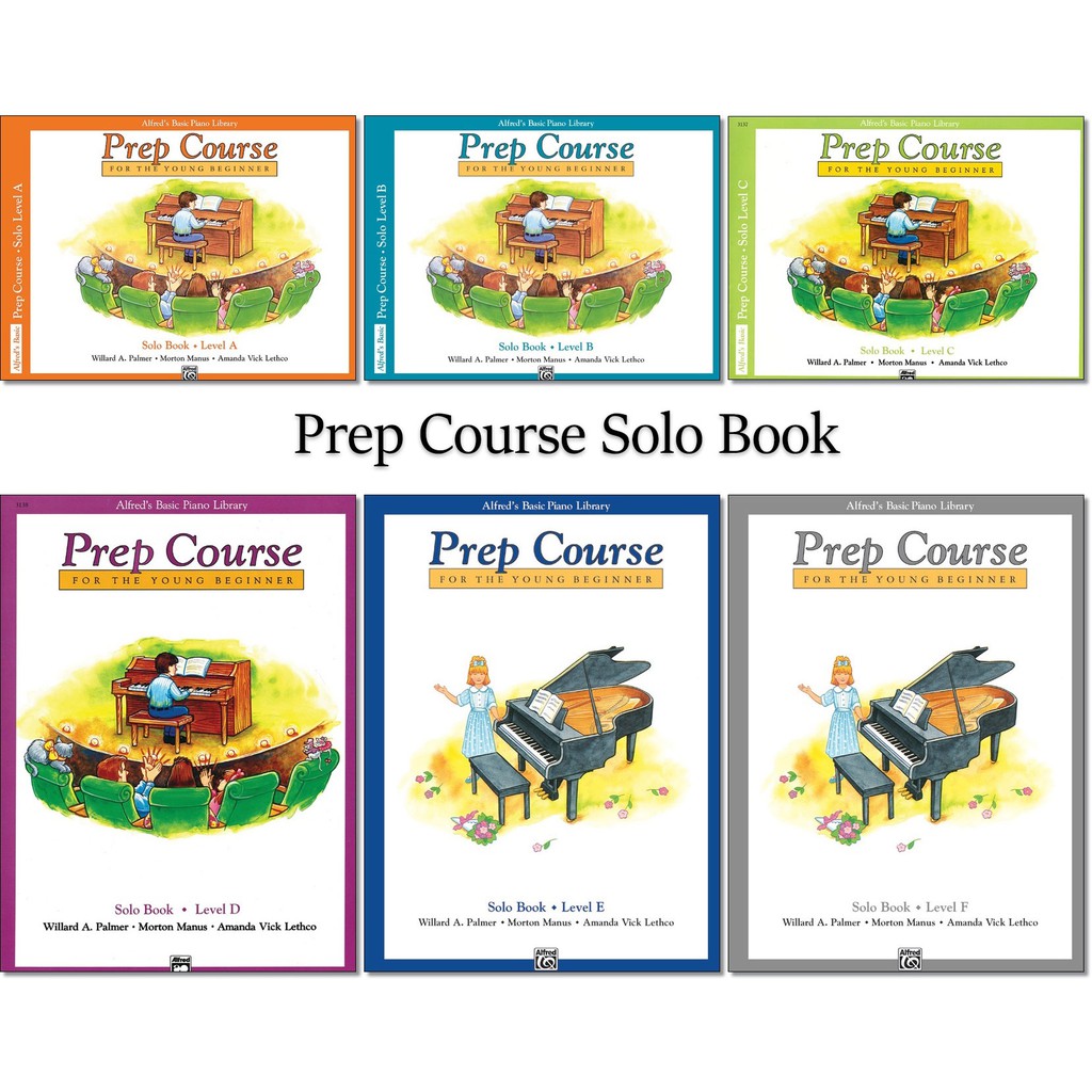 หนังสือเรียนเปียโนเด็ก Alfred's Basic Piano Prep Course For the Young ...