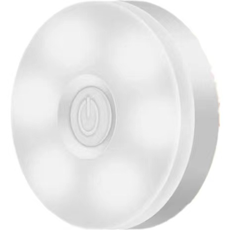 โคมไฟหัวเตียง 0.6W LED โคมไฟ ยึดผนังด้วยแม่เหล็ก LED Button night light ...