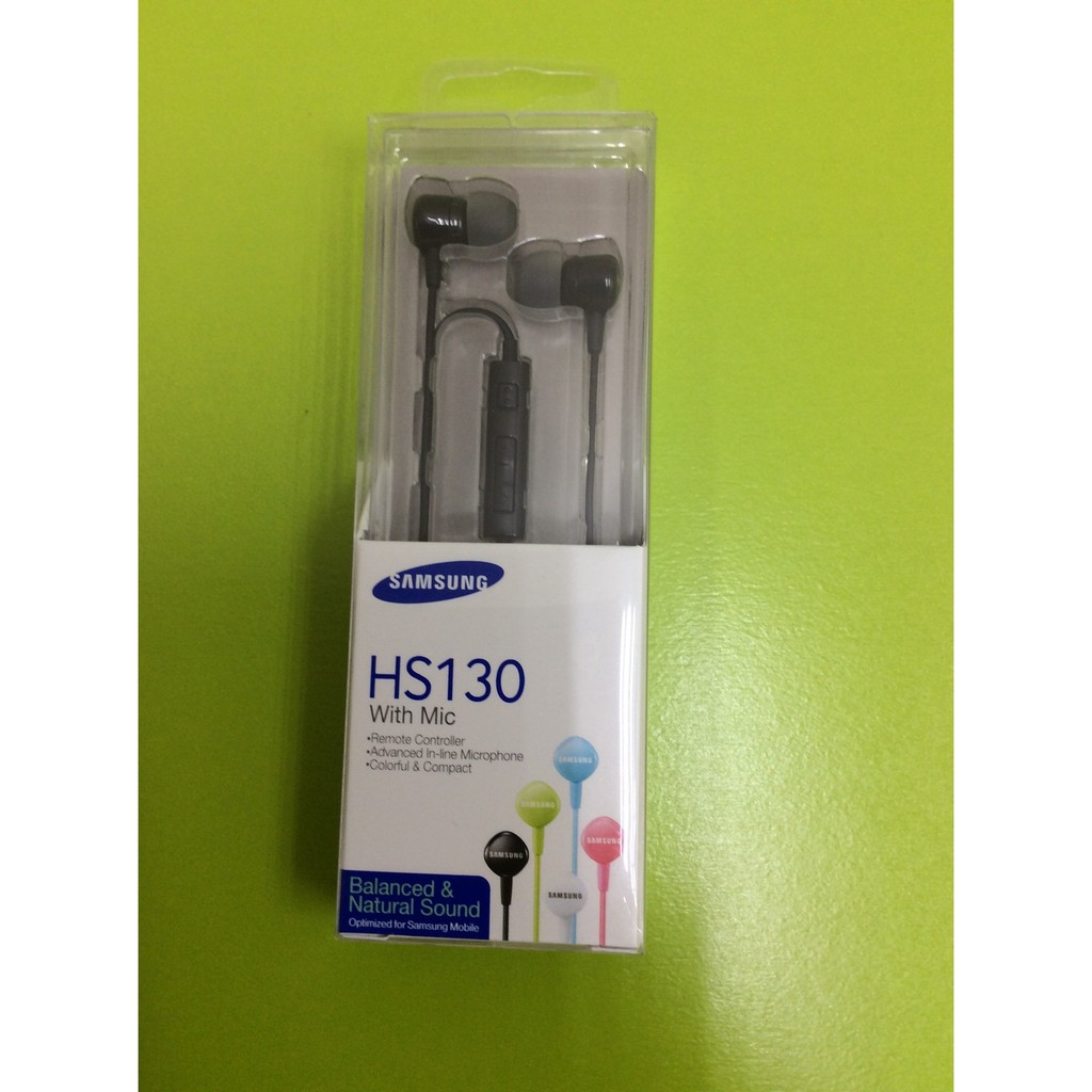 หูฟัง Samsung ของแท้ จากช็อป รุ่น HS130 สีดำ | Shopee Thailand