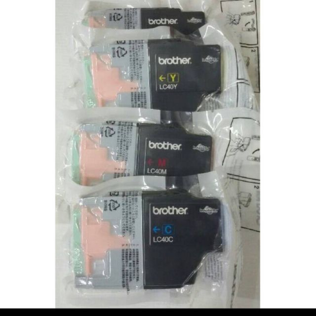 ตลับหมึก Brother LC 40 Bk C M Y nobox ของแท้100% | Shopee Thailand