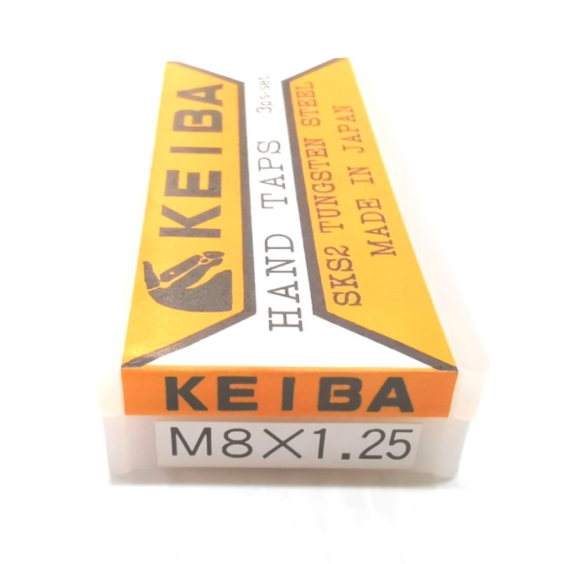 KEIBA KE-0101043 ต๊าปตัวผู้ 3 ตัวชุด SKS2 M8X1.25 ต๊าปเกลียว 8มิล เกลียว1.25 ของแท้ ต๊าปเกลียว ...
