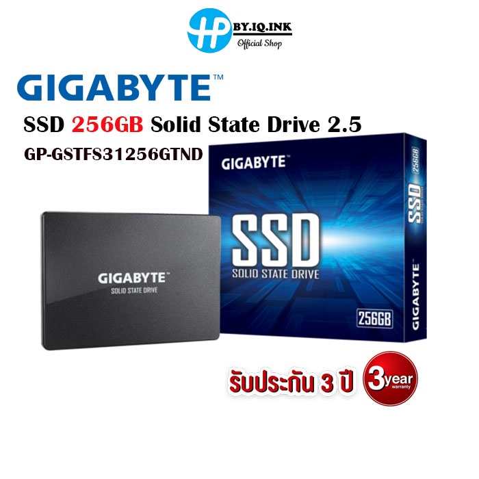 SSD 256 GB (เอสเอสดี 256 GB) Solid State Drive 2.5 GIGABYTE (GP ...