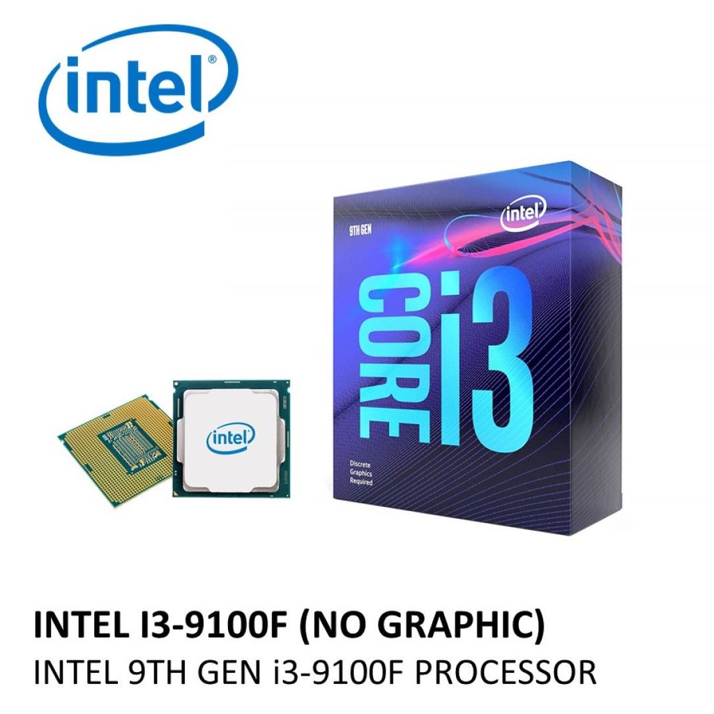 CPU (ซีพียู) INTEL 1151 CORE I3-9100F 3.6 GHz Warranty 3 - Y | Shopee Thailand