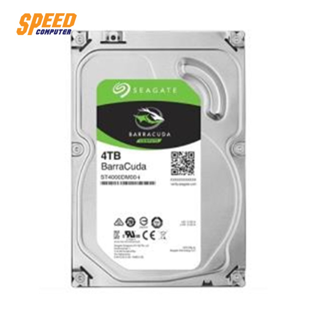 HDD (ฮาร์ดดิสก์) SEAGATE ST4000DM004 INTERNAL BARACUDA HDD 4TB BY SpeedCom | Shopee Thailand