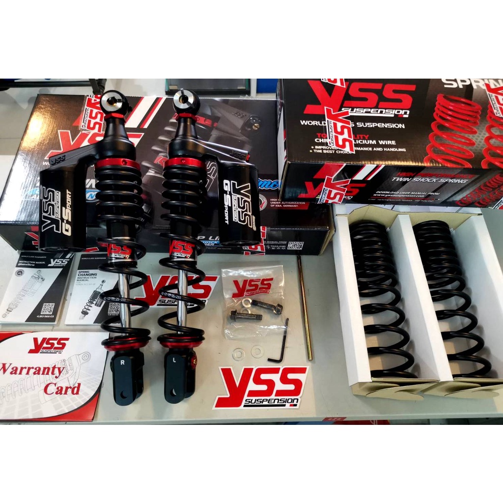 YSS Smooth PCX 150 Black Series Gsport ปี 2018-2020 ปรับรีบาวน์ ได้ ...