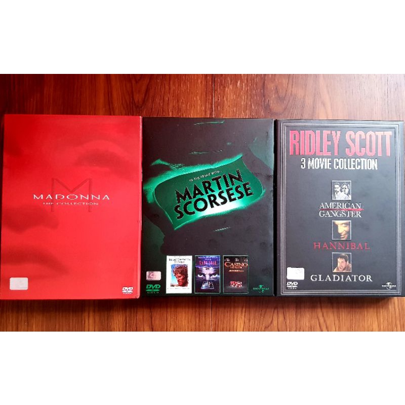 [DVD] BOXSET รวมผลงานผู้กำกับ Martin Scorsese, Ridley Scott | Shopee ...