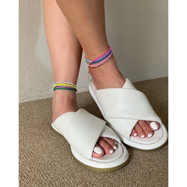 HER OBJECTIVE_HER CHUNKY CANDY CHAIN ANKLET /BRACELET | Shopee Thailand