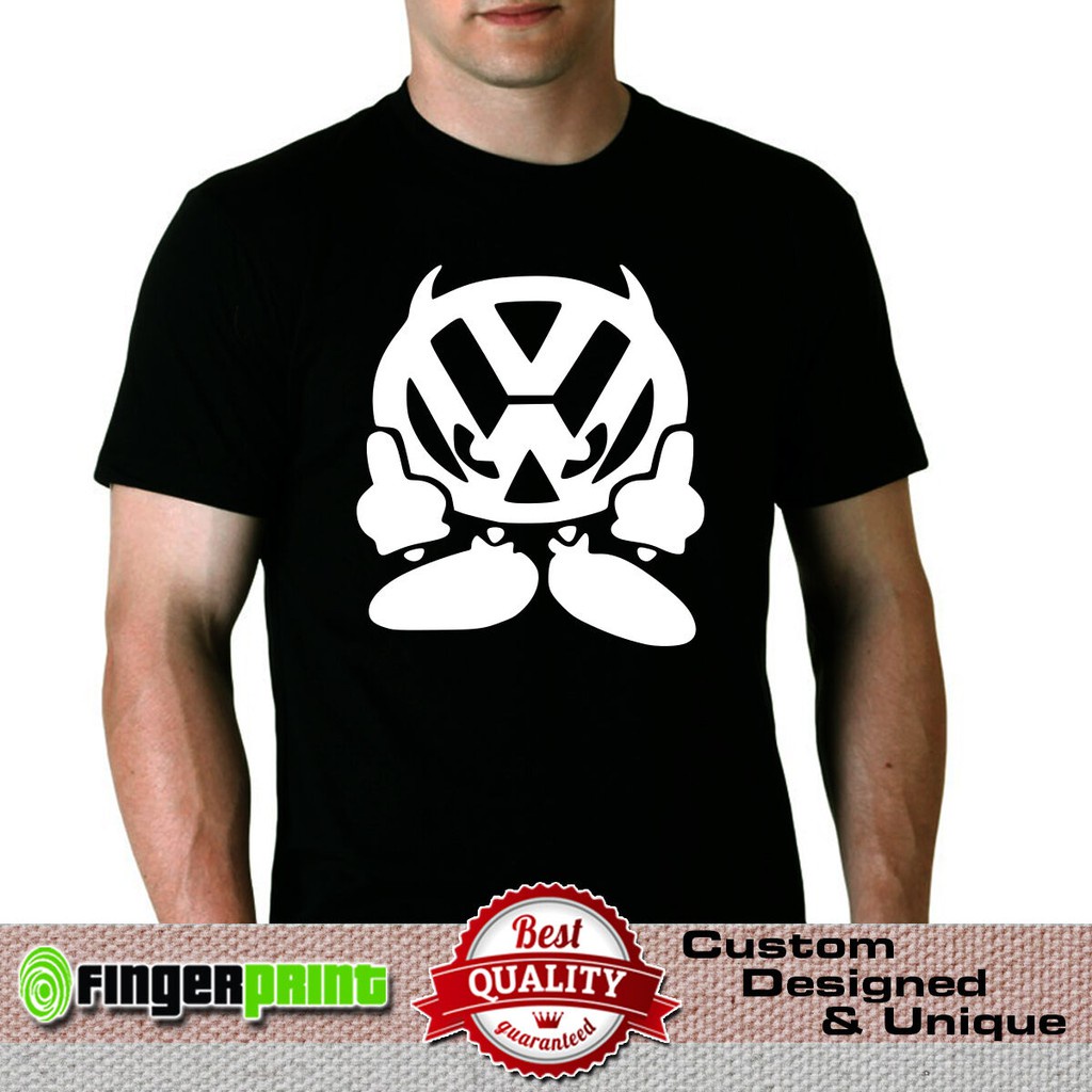 พร้อมส่ง เสื้อยืดผ้าฝ้าย พิมพ์ลาย Devil Vw Jdm Volkswagen Dope Dub Golf ...