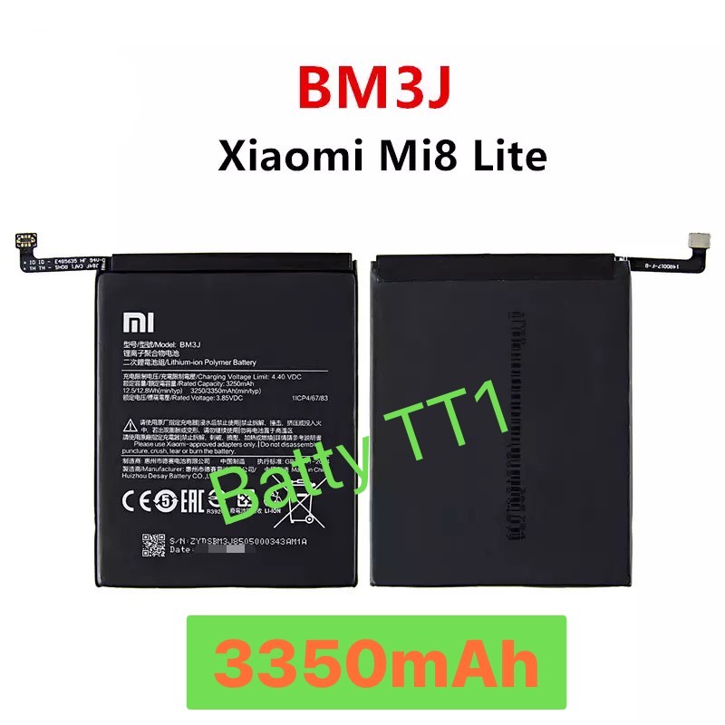 แบตเตอรี่ Xiaomi Mi 8 Lite BM3J 3350mAh ประกัน 3 เดือน | Shopee Thailand