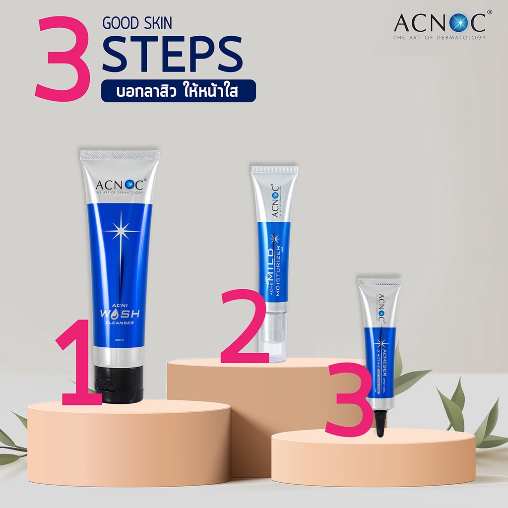 Acnoc เซ็ตท้าทดลอง!!! บอกลาสิว ให้หน้าใส | Shopee Thailand
