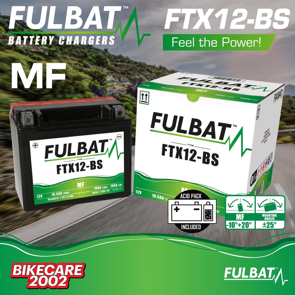 แบตเตอรี่ FULBAT Battery รุ่น FTX12-BS | Shopee Thailand