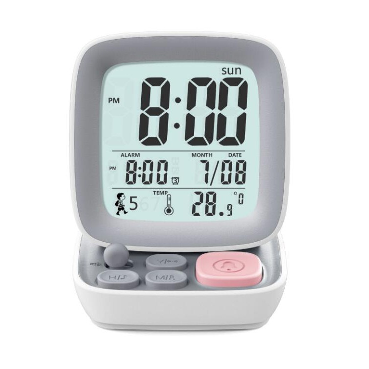 Electronic watch charging alarm clock / retro small computer alarm ...