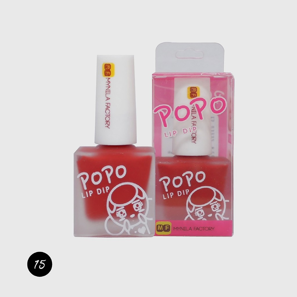 ลิปดิป mynila factory popo lip dip | Shopee Thailand