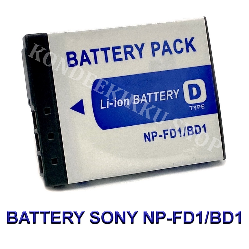 NP-BD1 / NP-FD1 / BD1 / FD1 Battery and Charger For Sony Cybershot DSC-G3,T2,T70,T77,T90,TX1 ...