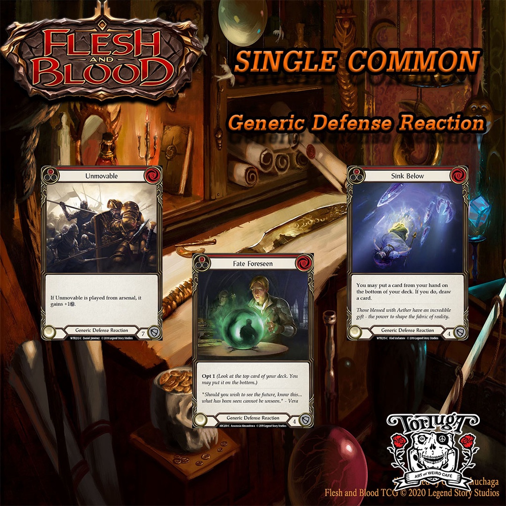 Generic Defense Reaction | Common | Flesh and Blood TCG Single การ์ด ...