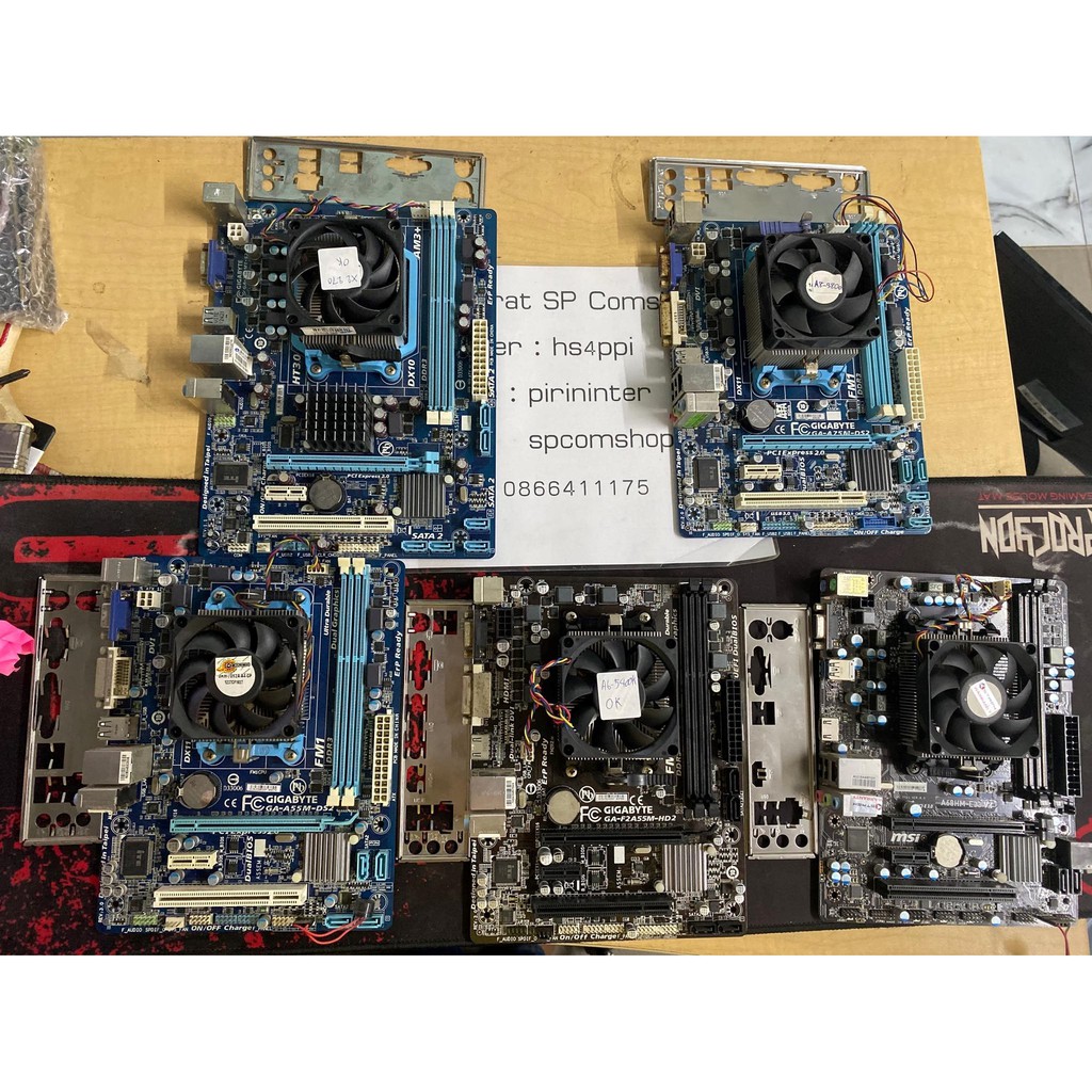 cpu พร้อมเมนบอร์ด am3 ,am3+, fm1, fm2, fm2+ | Shopee Thailand