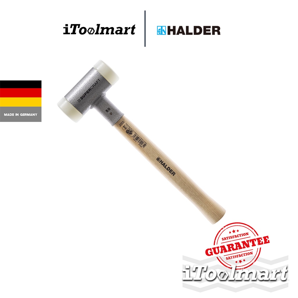 HALDER SUPERCRAFT 3366.060 ค้อน ไนล่อน 60 มม. | Shopee Thailand