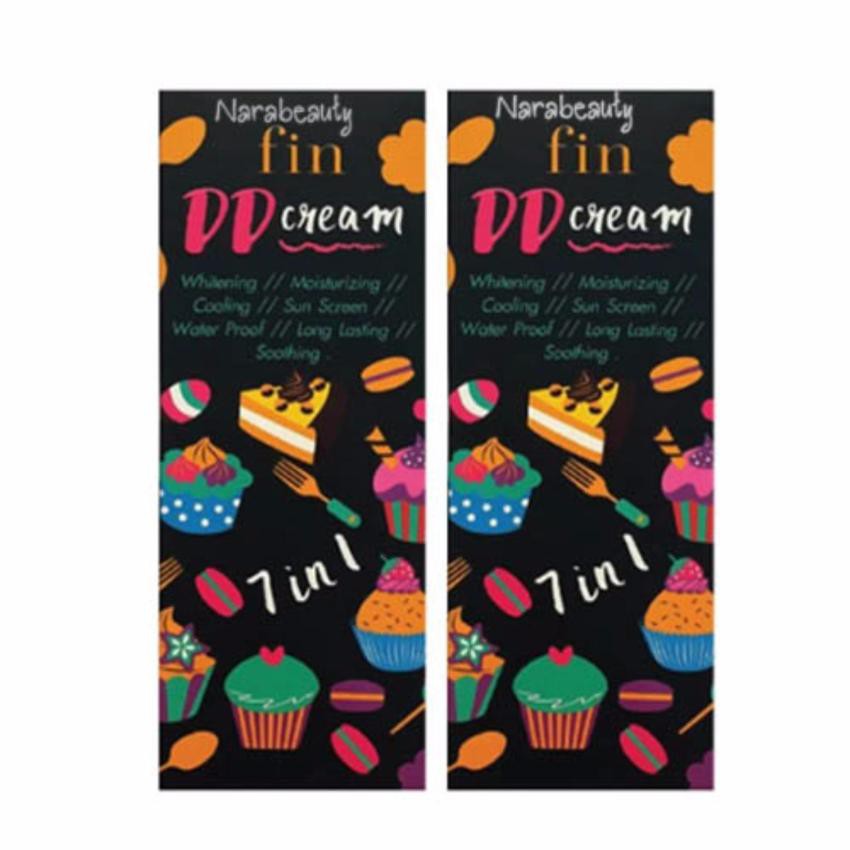 Fin DD Cream 7 in 1 ฟิน ดีดี ครีม ขาวสวย 100g. ( 2กล่อง) | Shopee Thailand