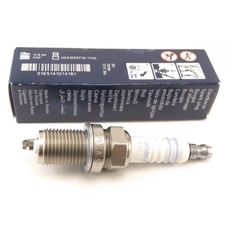 BENZ หัวเทียน BOSCH F8DC4 (เครื่อง M111 M104 M119 M120) W124 W210 W140 ...